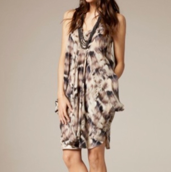 All Saints | Dresses | All Saints Ash Mea Silk Asymmetrical Tank Dress ...